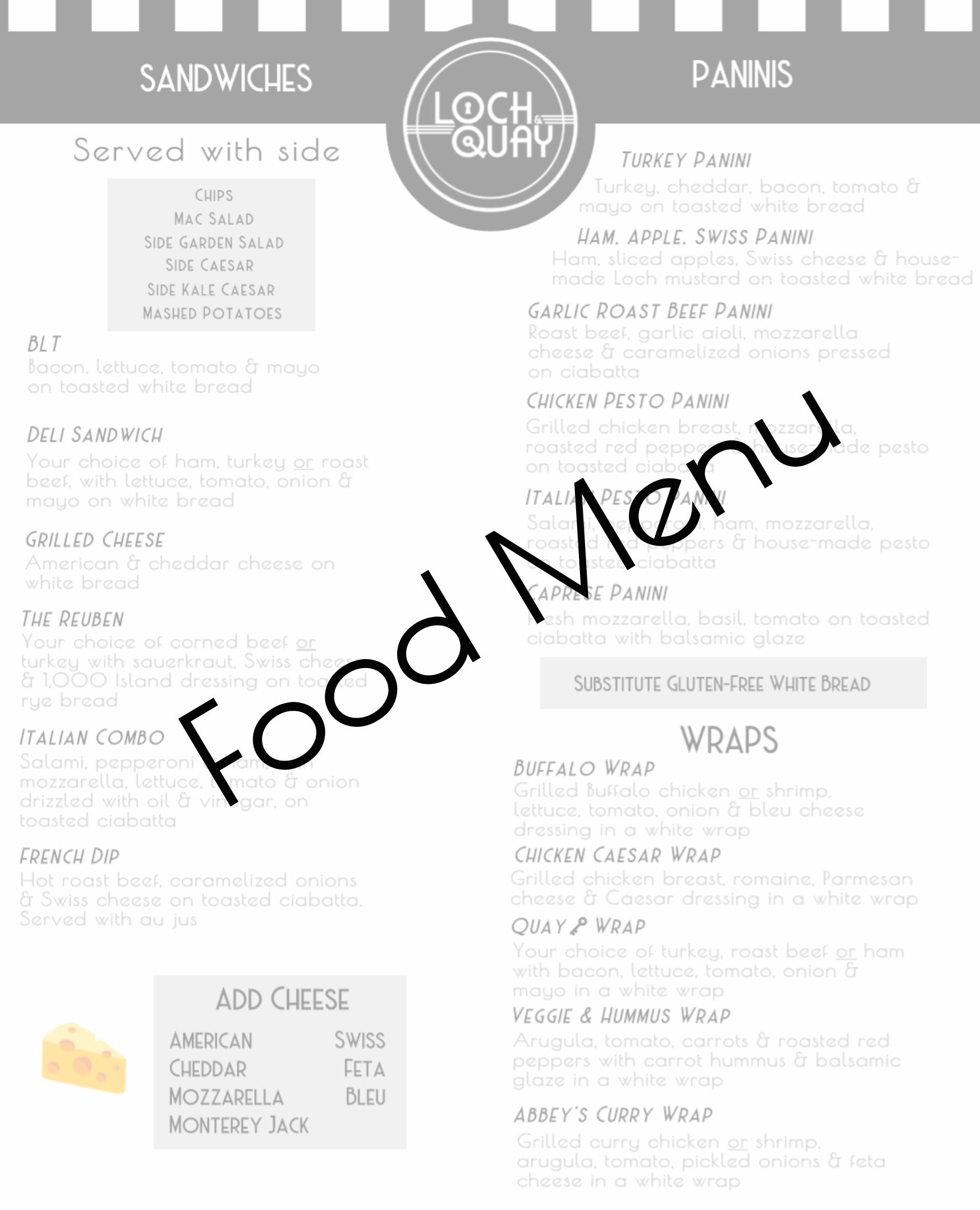 Food Menus